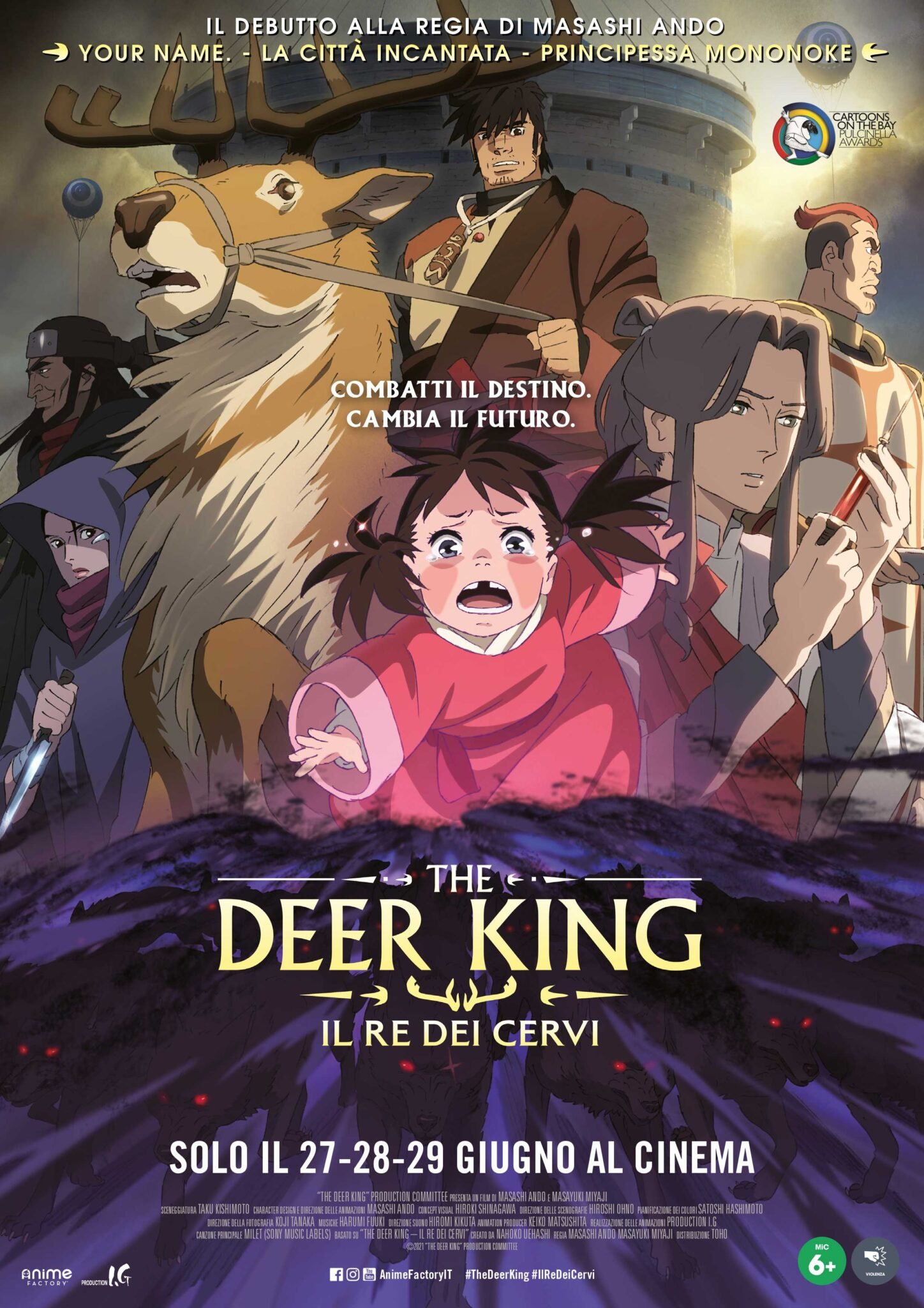 The Deer King arriva negli UCI Cinemas dal 27 al 29 giugno - NerdPool